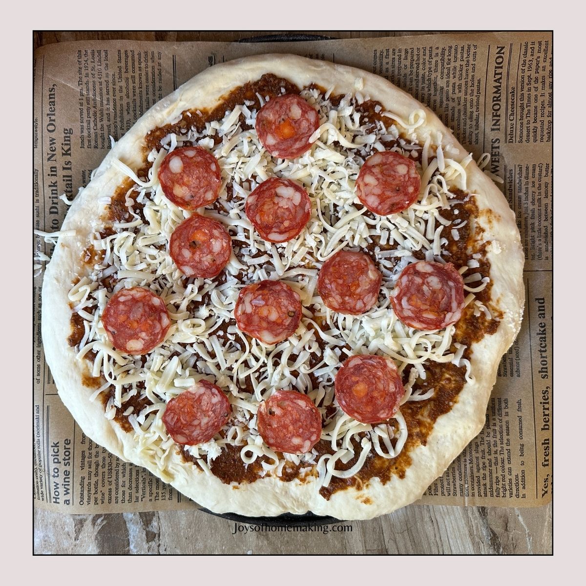 Easy Homemade Pizza Dough