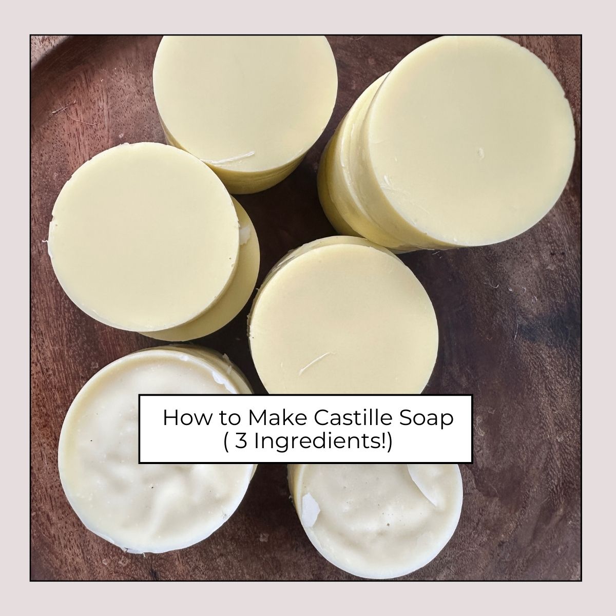 How to Make Gentle Castile Soap at Home (A Simple Recipe for Sensitive ...