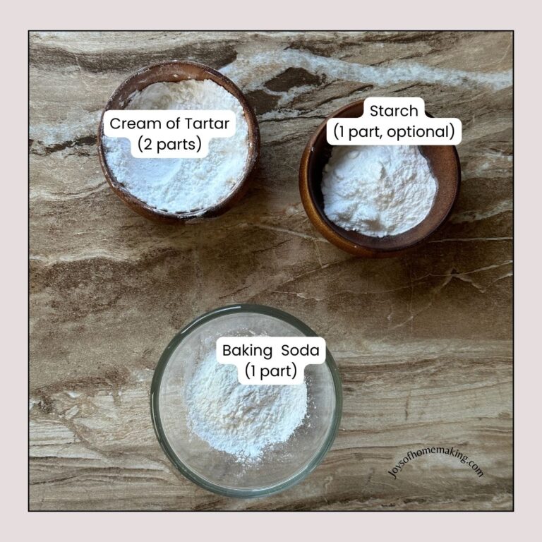 Homemade Baking Powder (Just 3 Ingredients!)